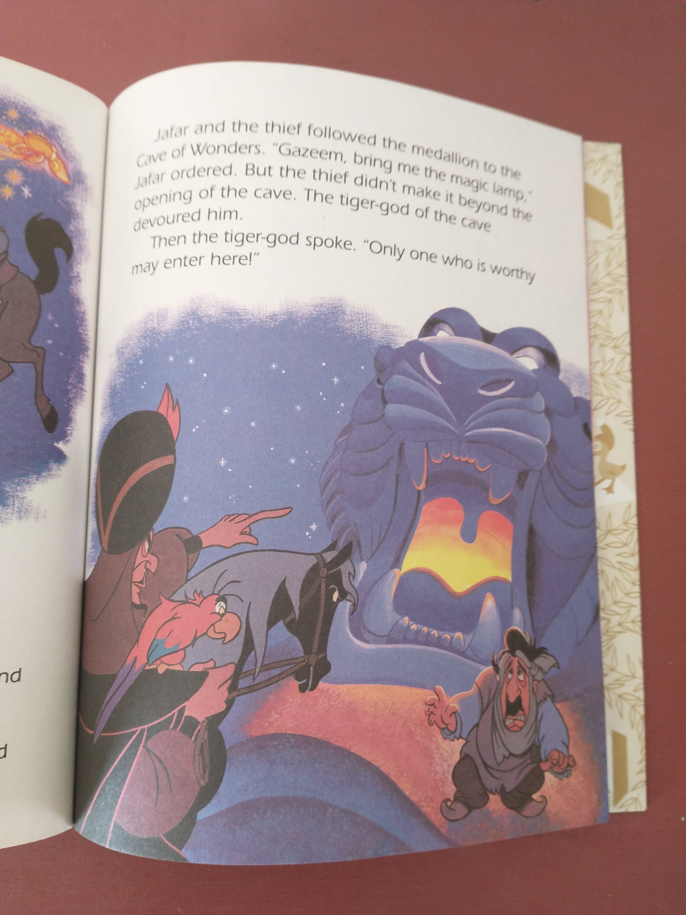 Disney's Aladdin 1992 Little Golden Book - Etsy