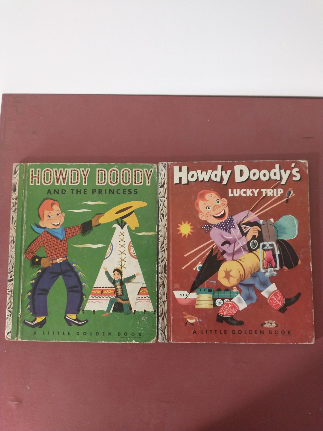 Howdy Doody and the Princess / Howdy Doody's Lucky Trip (FIRST EDITION ...