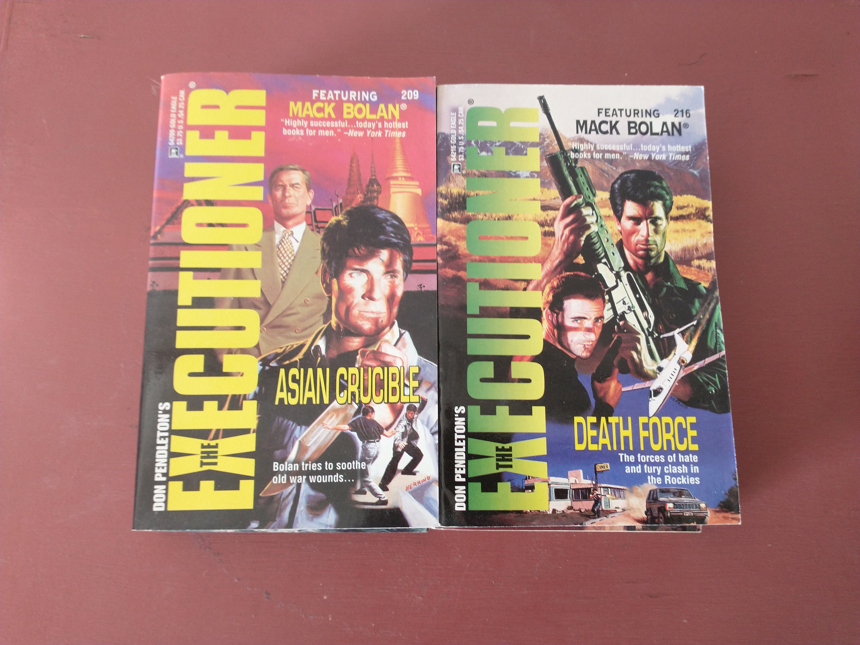 The Executioner Series by Don Pendleton 1990's Paperbacks CHOOSE ONE - Etsy