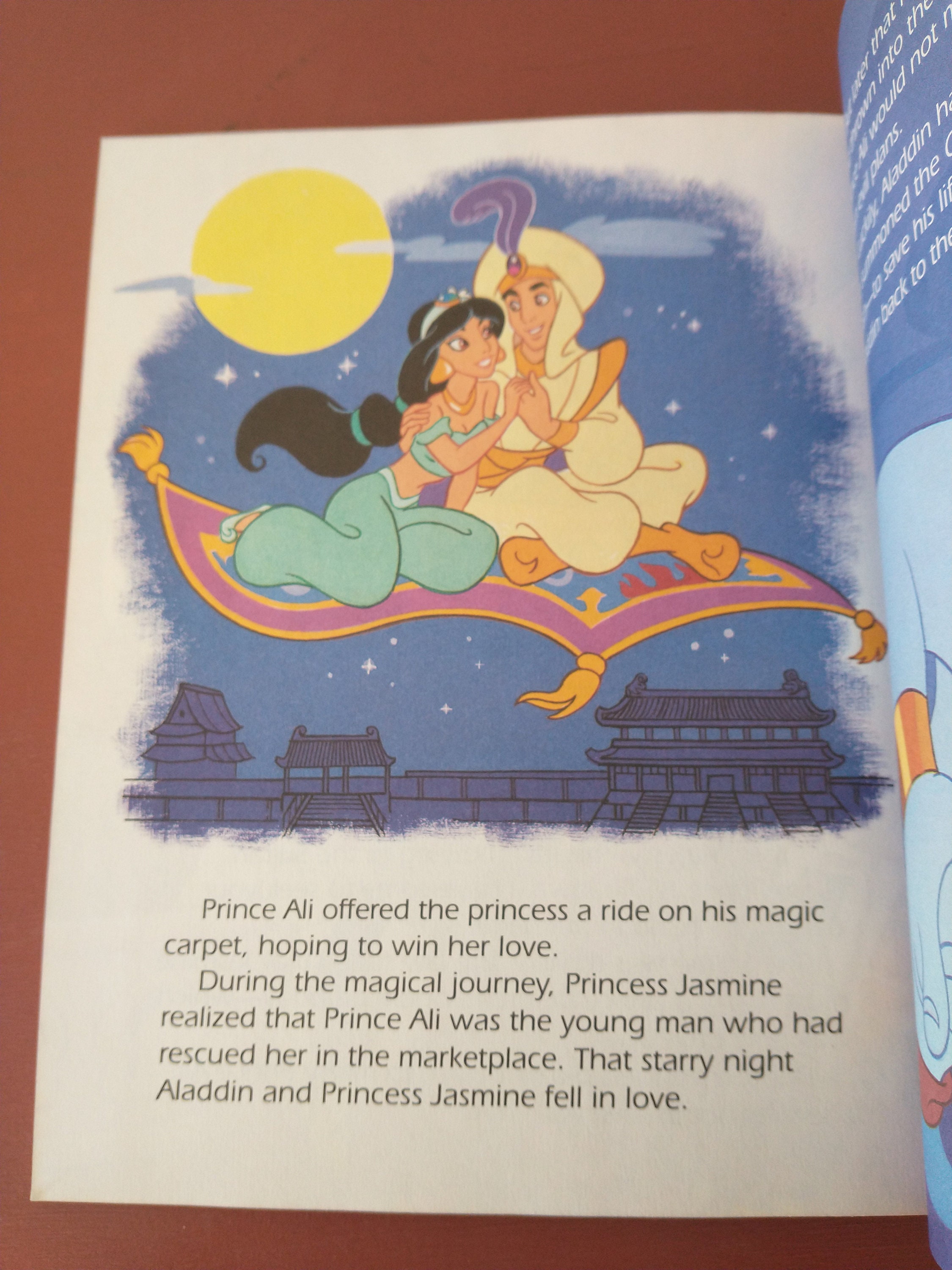 Disney's Aladdin 1992 Little Golden Book - Etsy