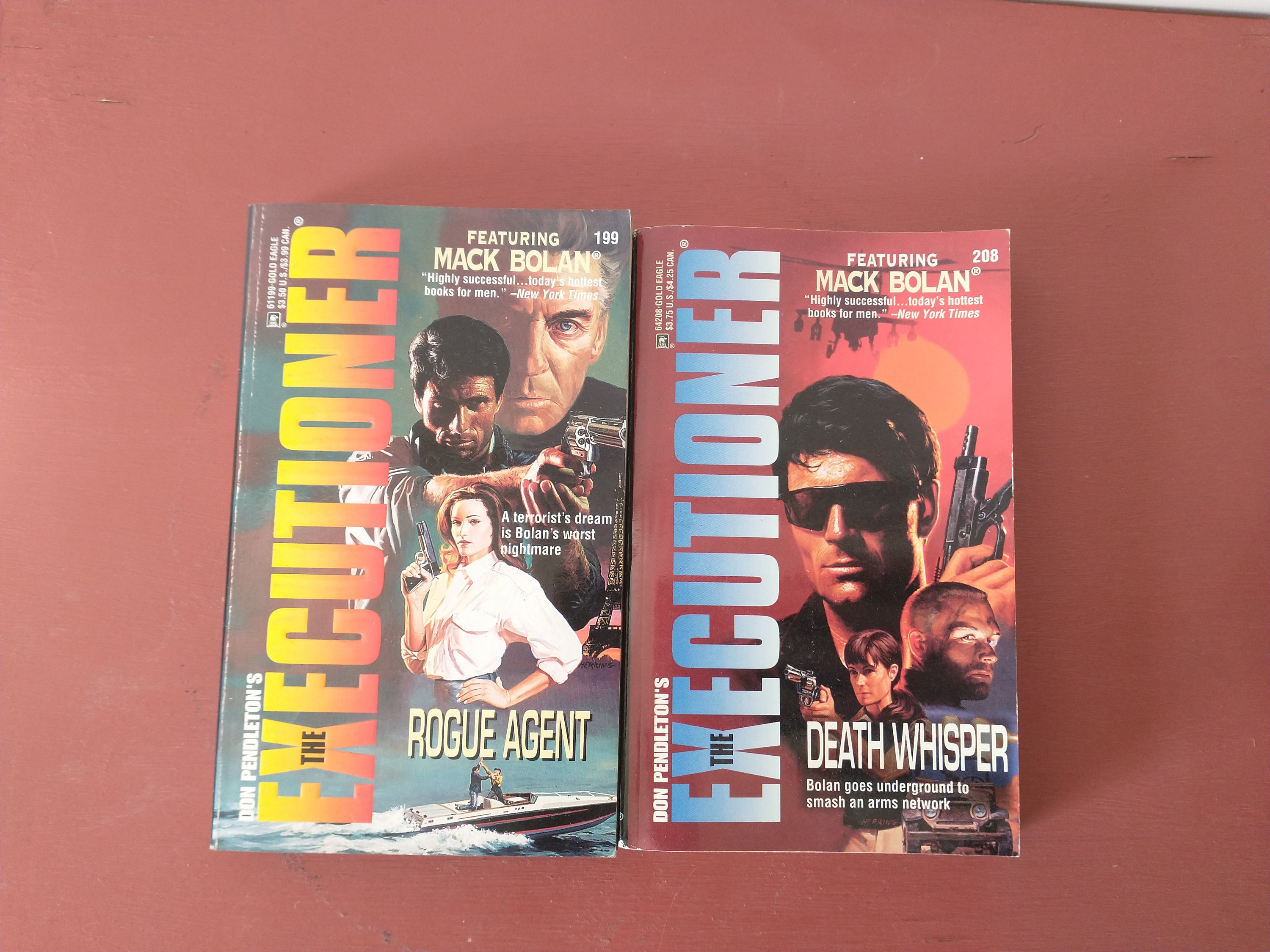 The Executioner Series by Don Pendleton 1990's Paperbacks CHOOSE ONE - Etsy