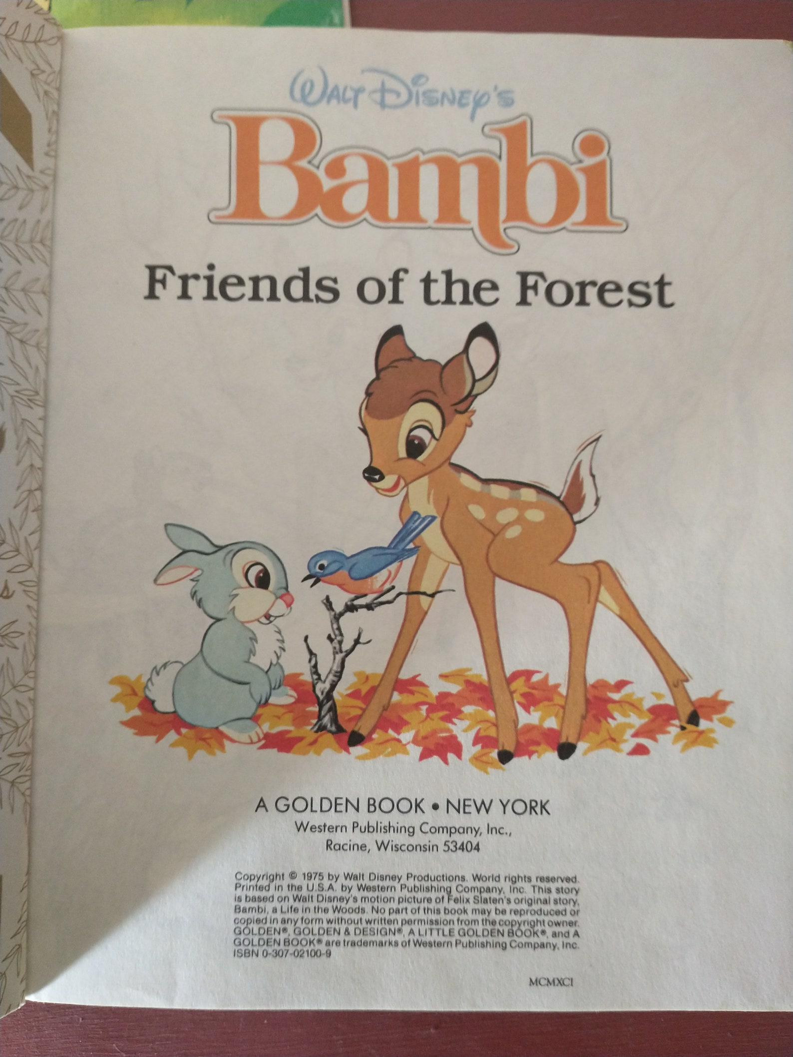 Walt Disney's Bambi / Walt Disney's Bambi: Friends of the Forest 1996 ...