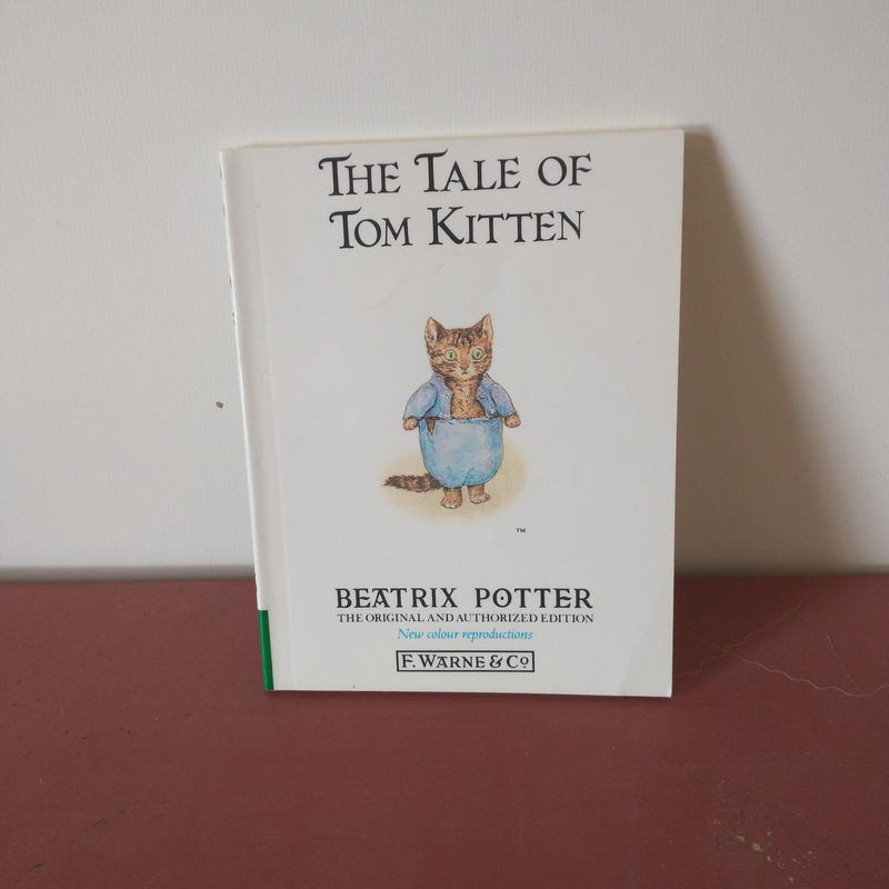 Tale of Tom Kitten - Etsy