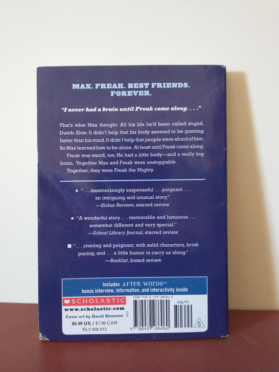 Max The Mighty Book Characters