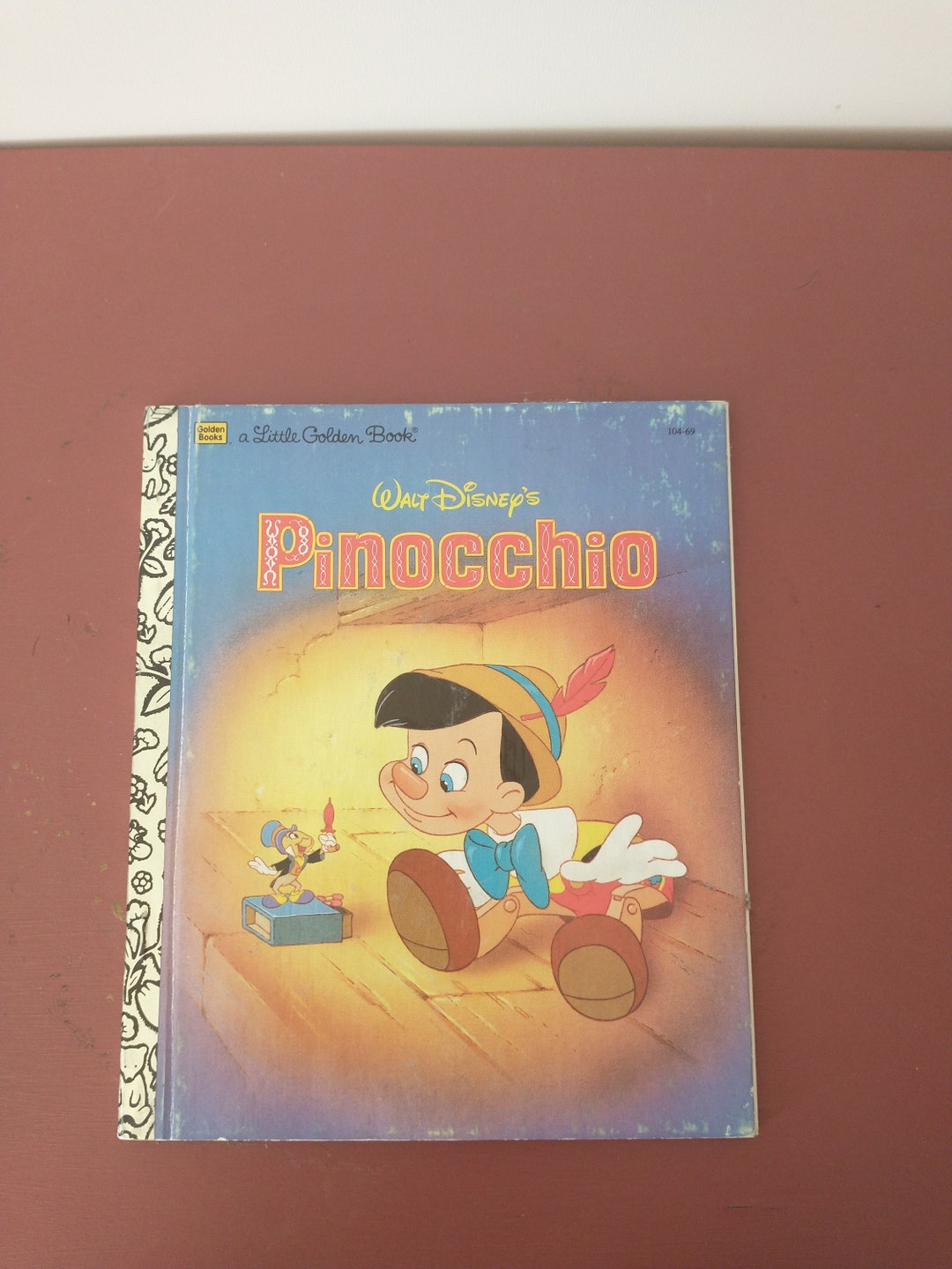 Walt Disney's Pinocchio (A Little Golden Book, 1996) - Etsy