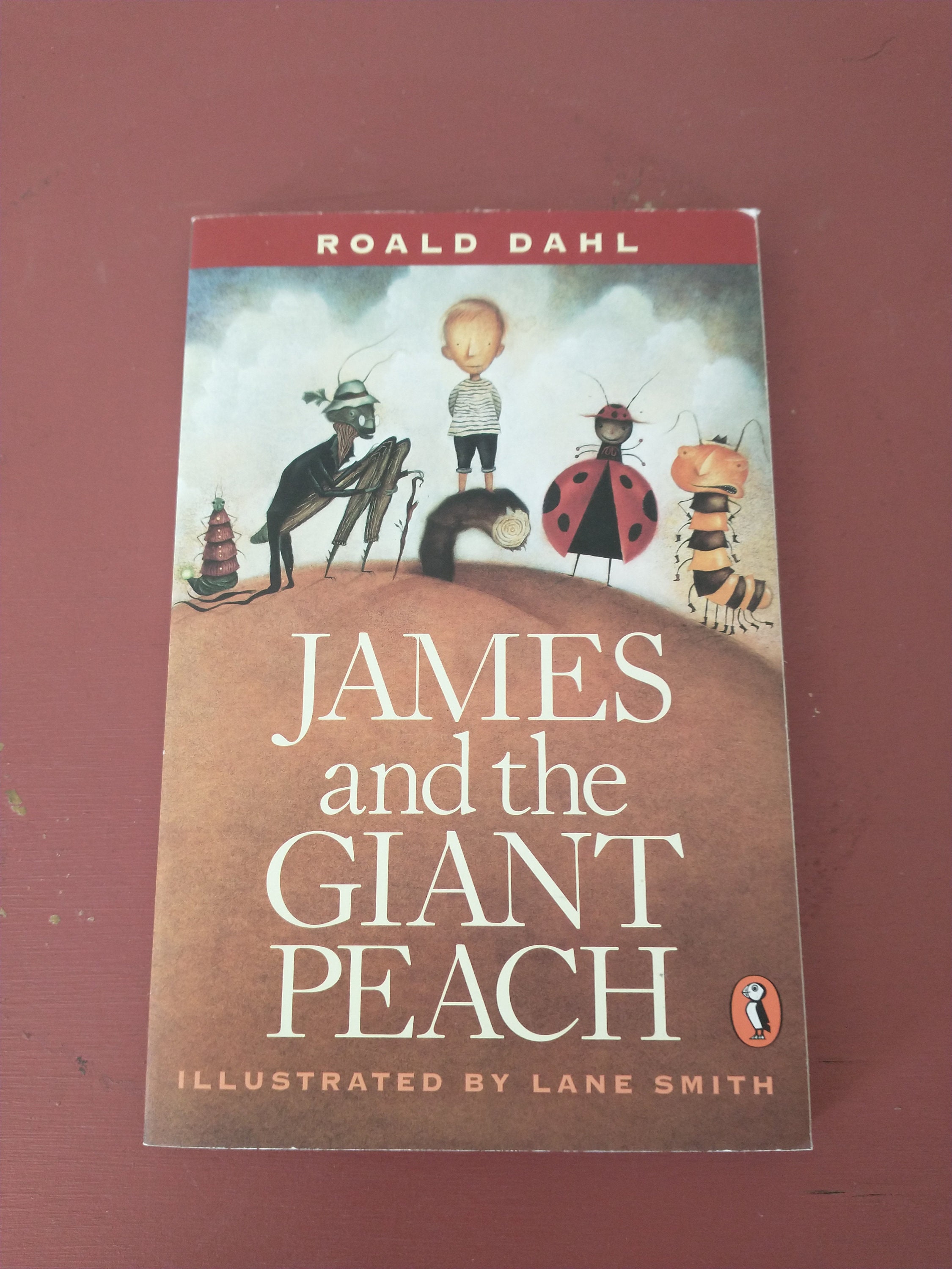 James and the Giant Peach by Roald Dahl, Illustrated by Lane Smith 1996 ...