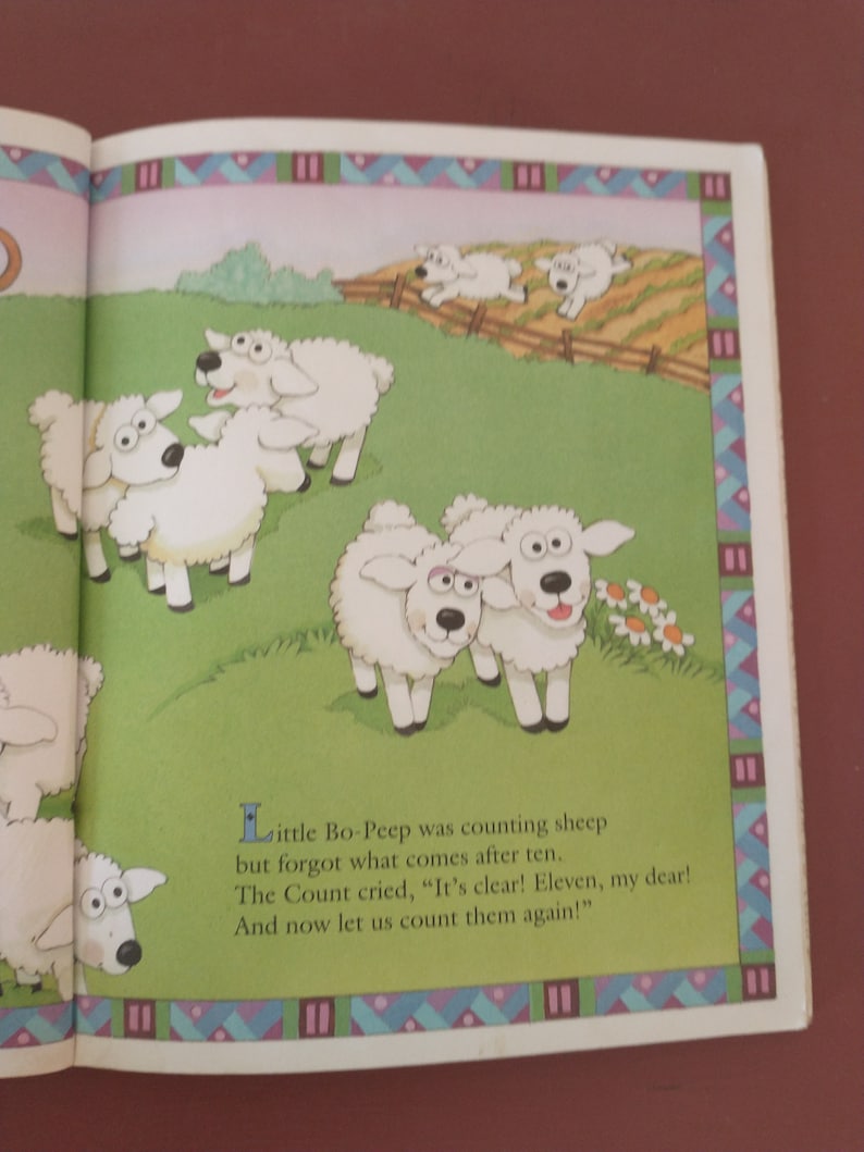 Sesame Street's Mother Goose Rhymes 1993 Little Golden Book - Etsy