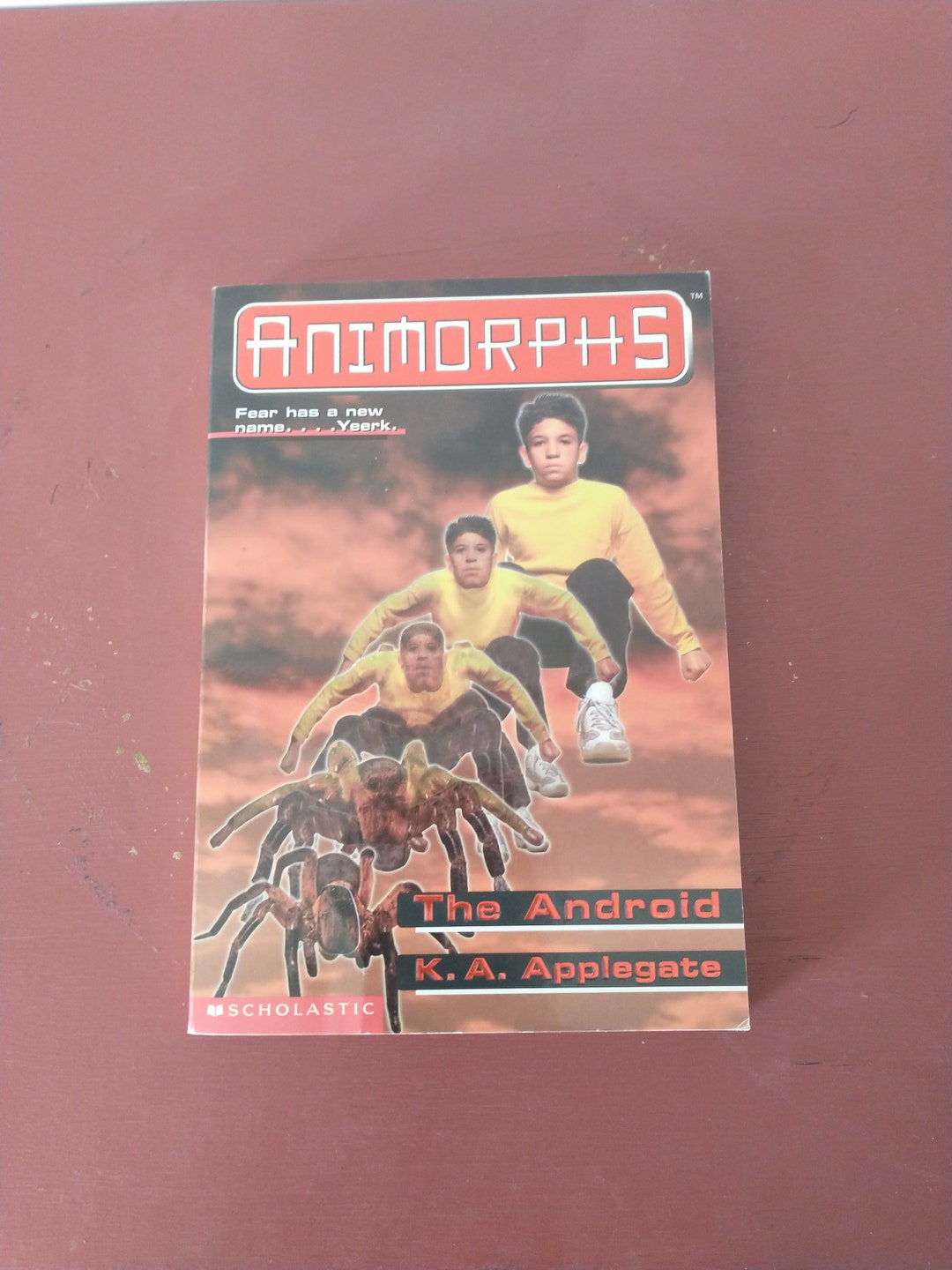 Animorphs 10: the Android by K.A Applegate 1997 Paperback - Etsy