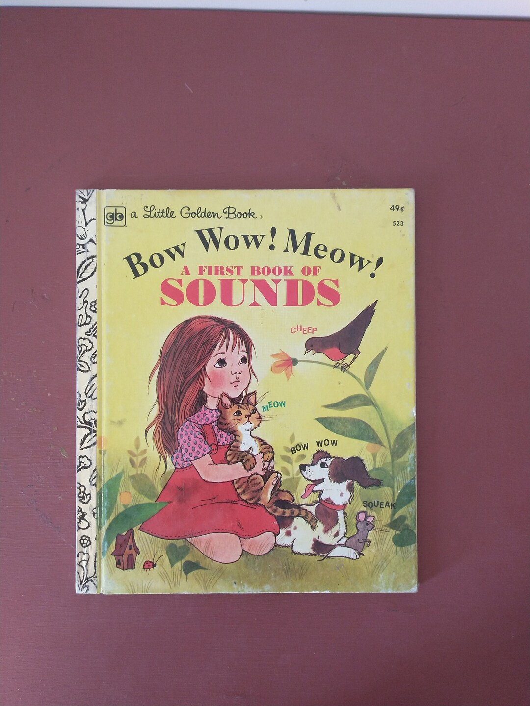 Bow Wow Meow A First Book of Sounds A Little Golden Book, 1977 Eleventh ...