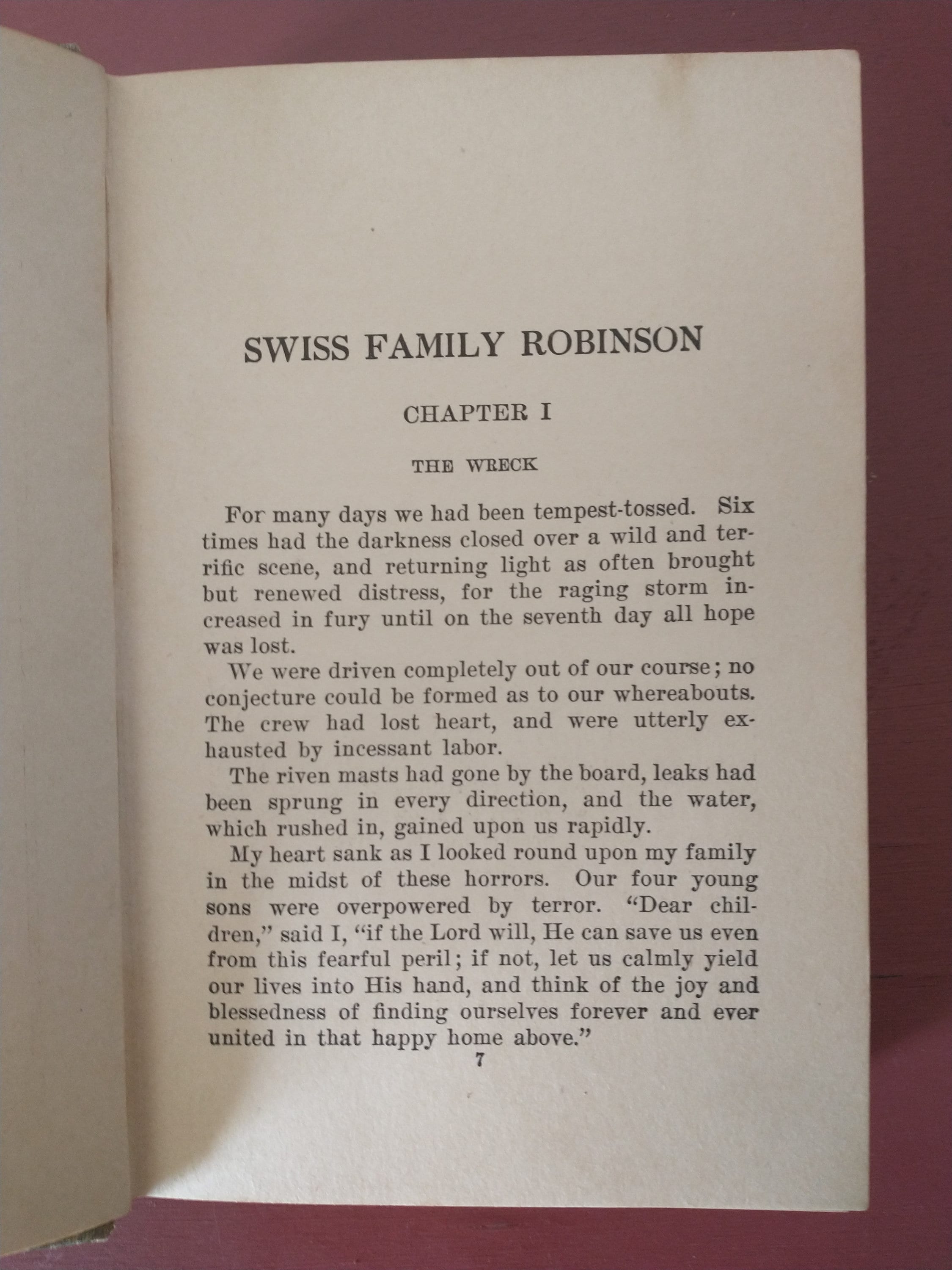 The Swiss Family Robinson by Jean Rudolph Wyss 1924 - Etsy