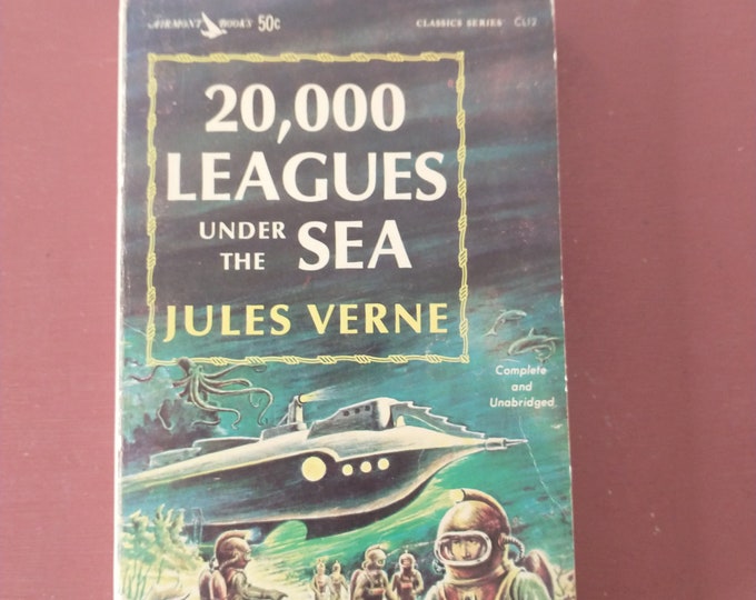 20,000 Leagues Under the Sea by Jules Verne (1963 Edition) (airmont ...