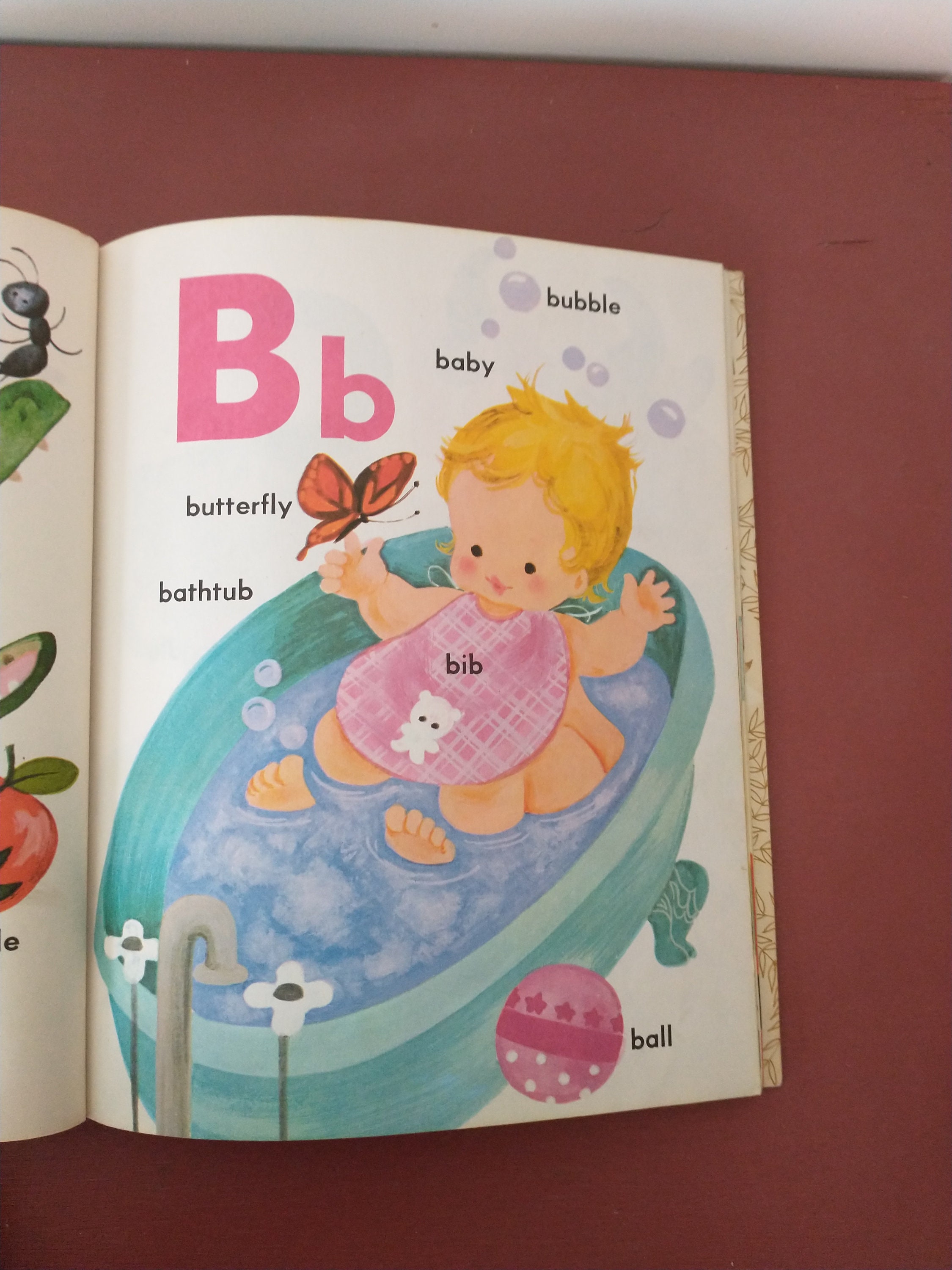 The Happy Golden ABC 1977 Little Golden Book - Etsy