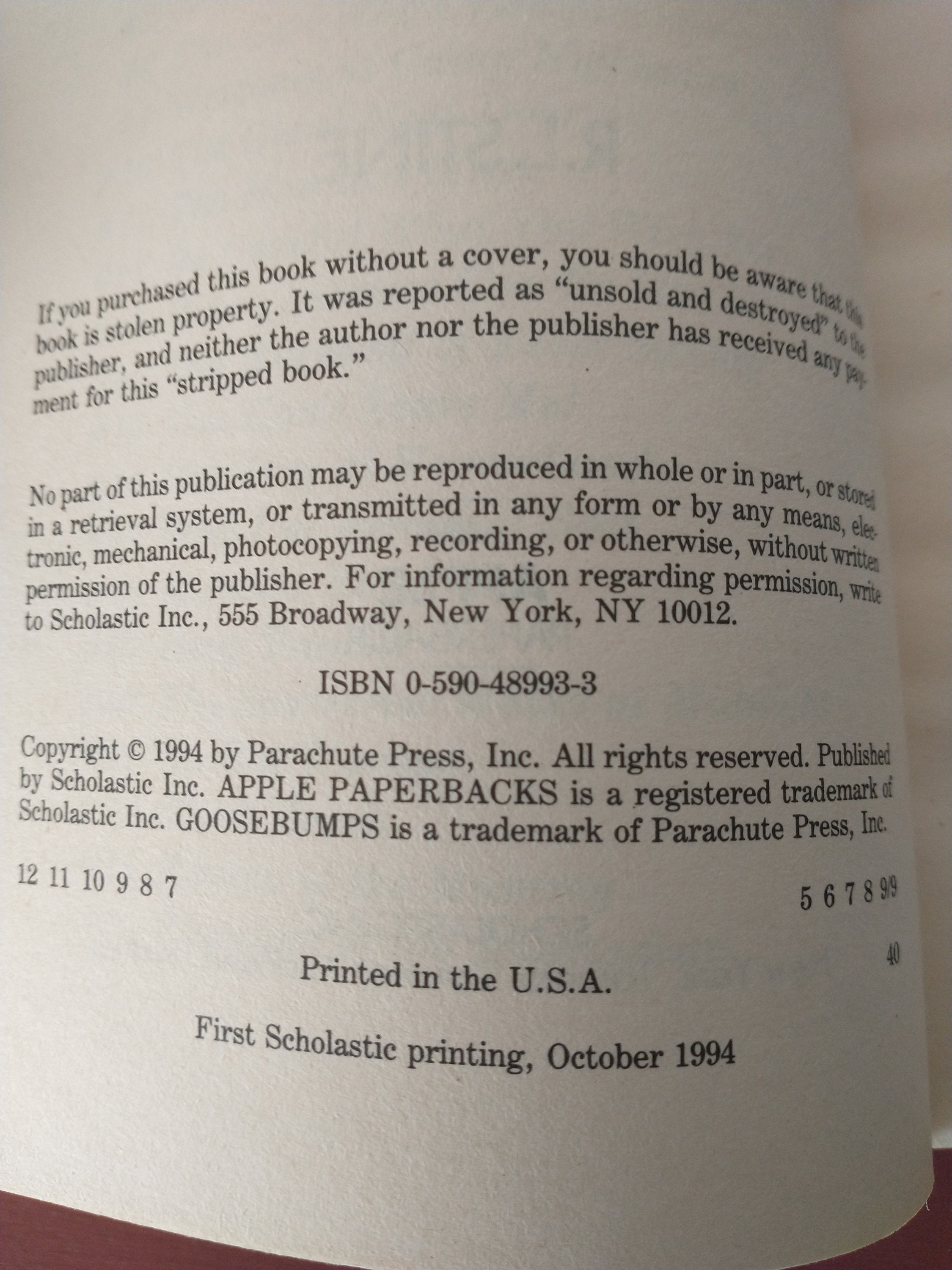 Tales to Give You Goosebumps (goosebumps Special Editions) by R. L ...