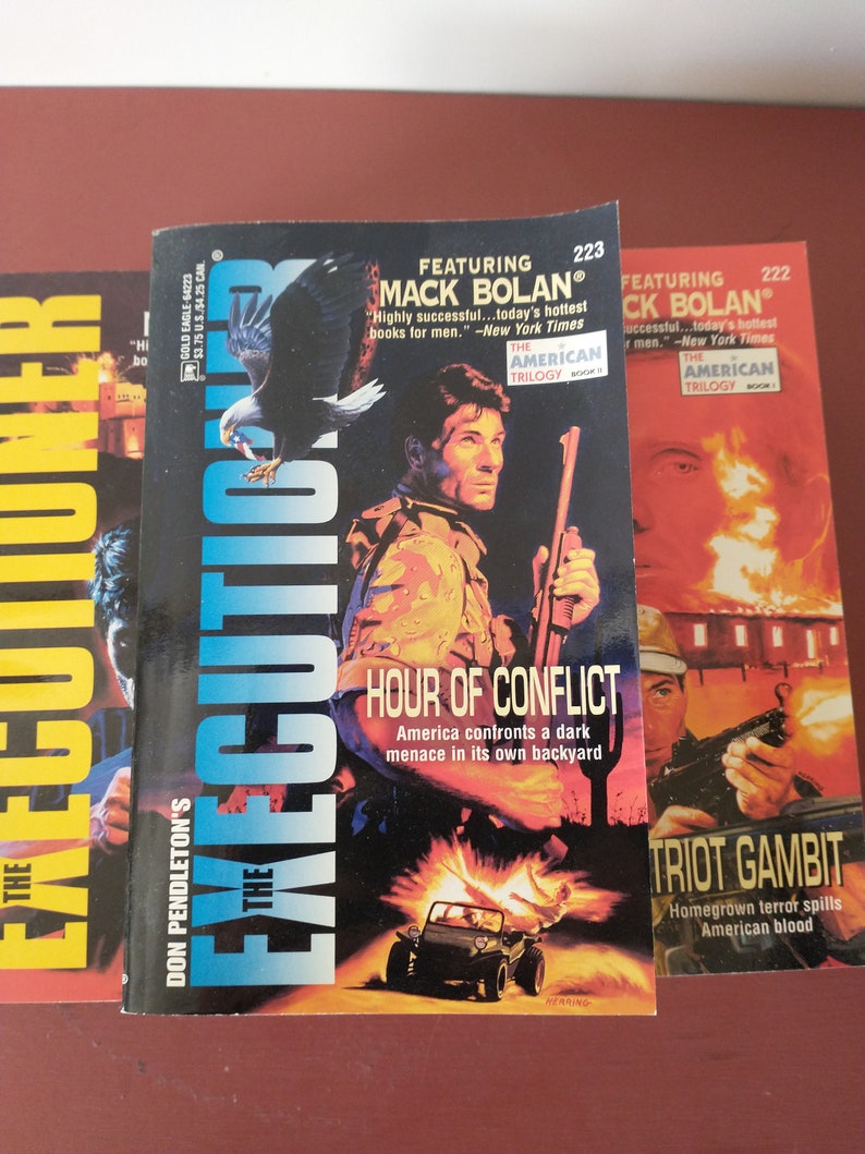 The Executioner Series by Don Pendleton 1990's Paperbacks CHOOSE ONE - Etsy