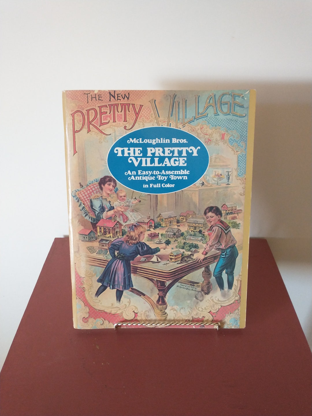 The Pretty Village: Cut and Assemble Antique Toy Town (UNCUT) (1980 ...
