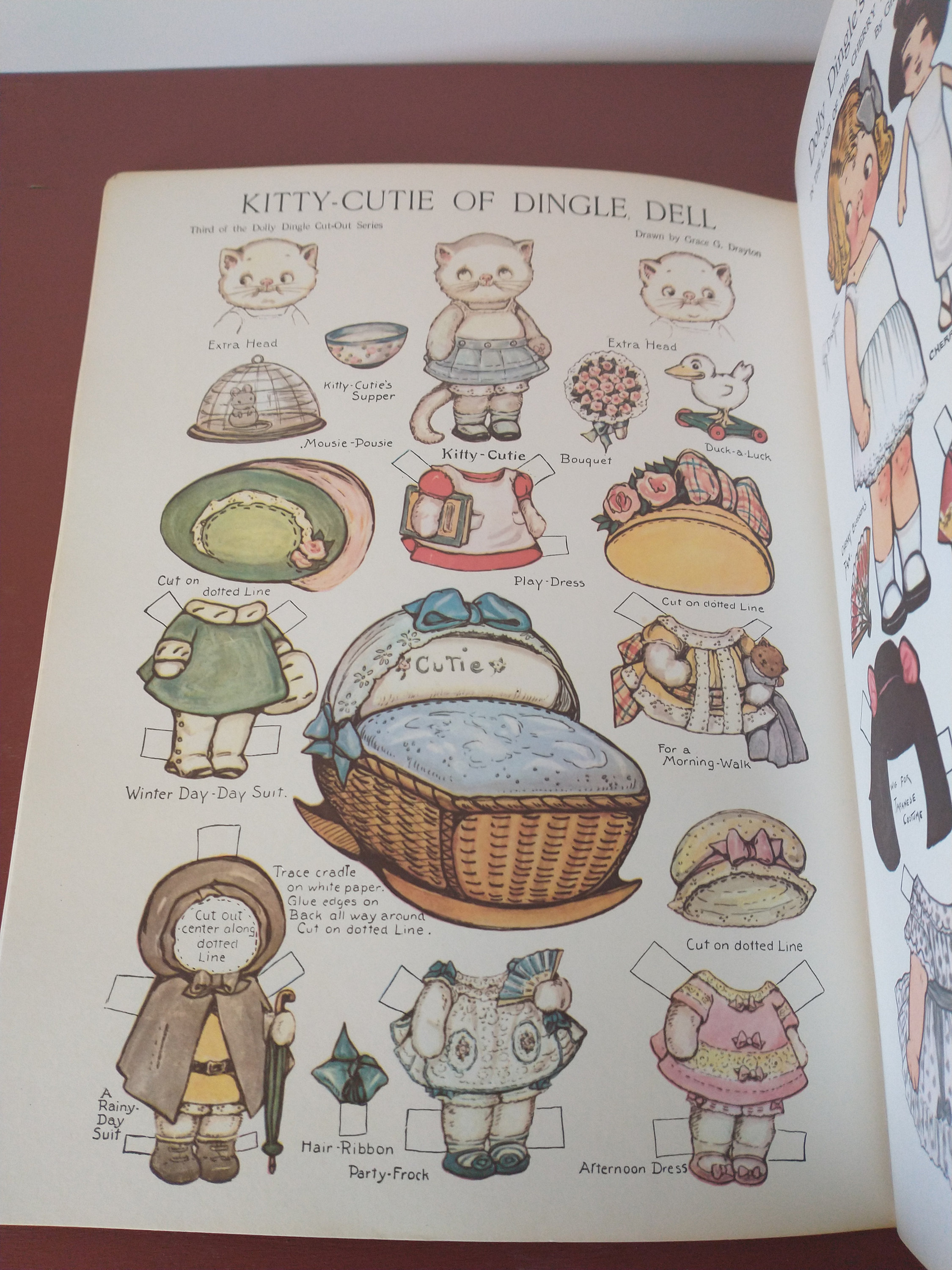 Dolly Dingle Paper Dolls Book UNCUT 1978 Book - Etsy