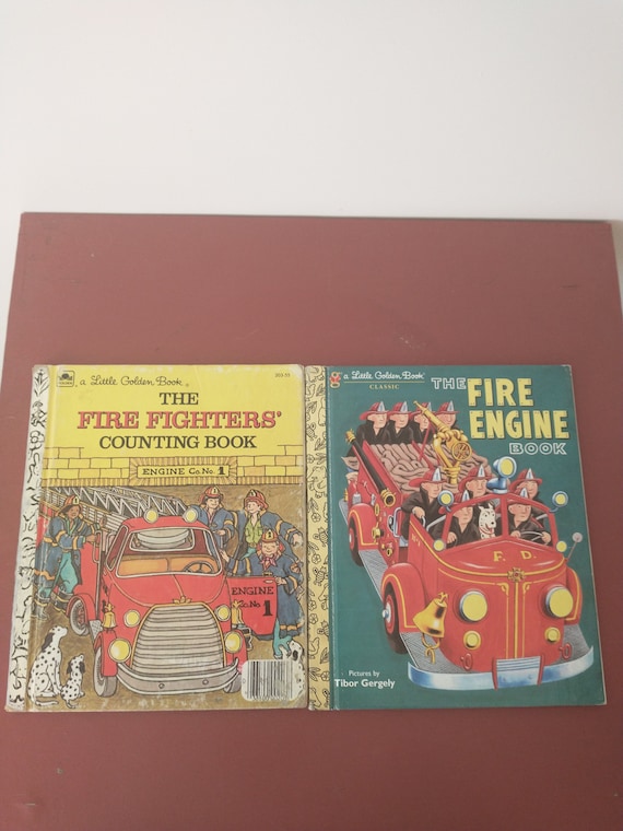 The Firefighters Counting Book / the Fire Engine Book 1983 - Etsy