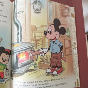 Mickey Mouse: Those Were the Days (1988 Little Golden Book) - Etsy