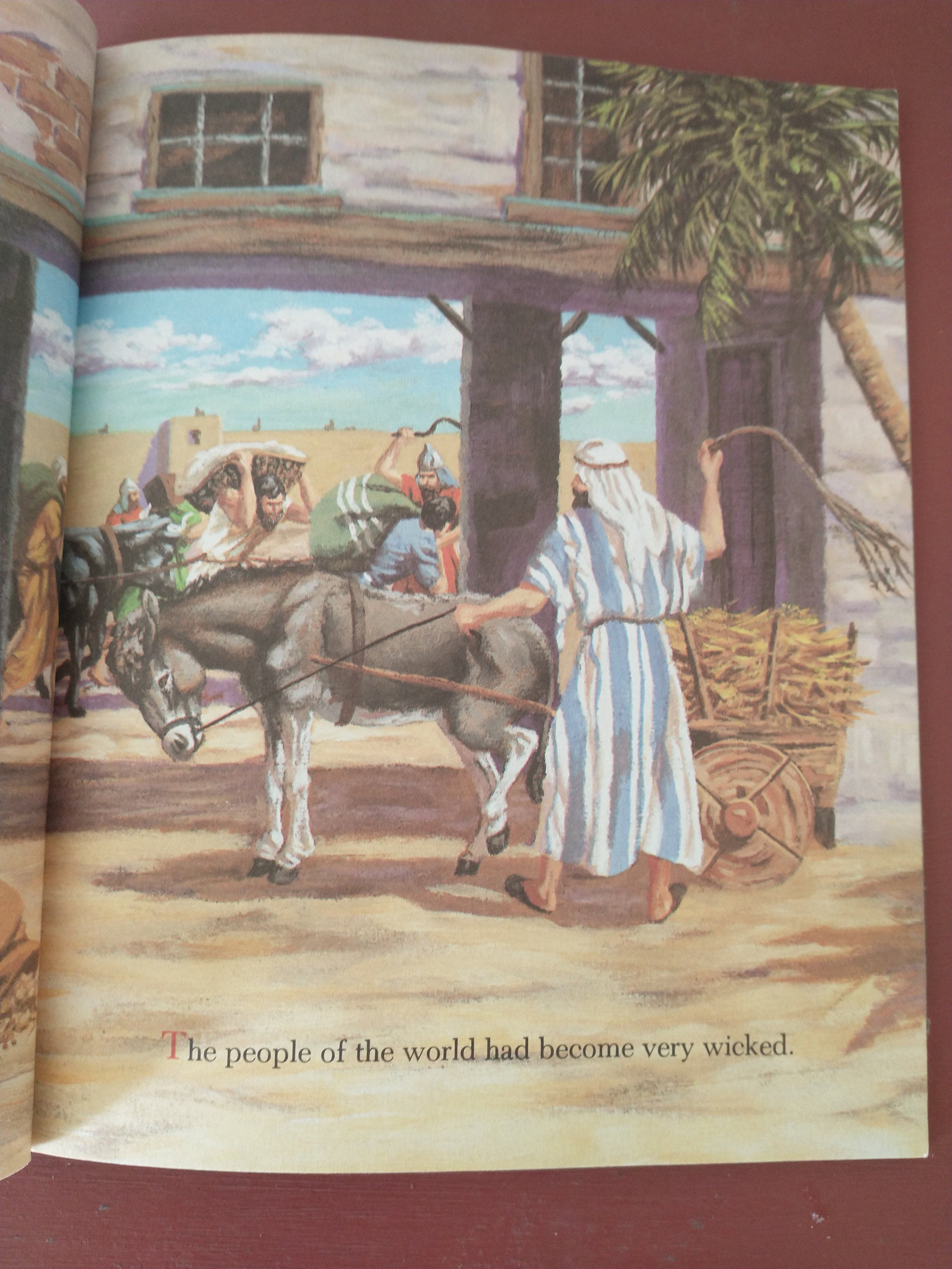 Noah's Ark 1985 Little Golden Book - Etsy