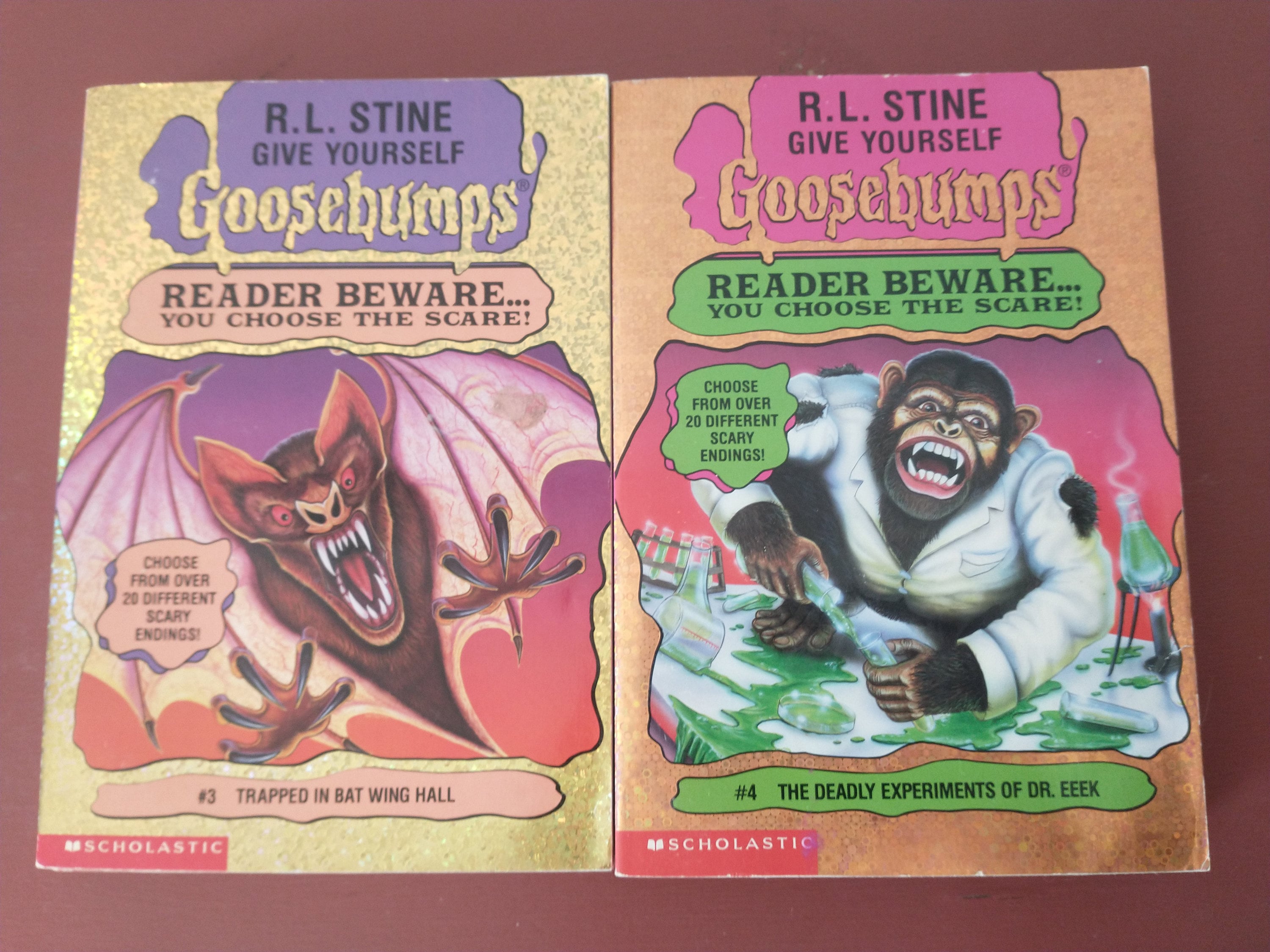 Give Yourself Goosebumps you Choose the Scare by R.L Stine - Etsy