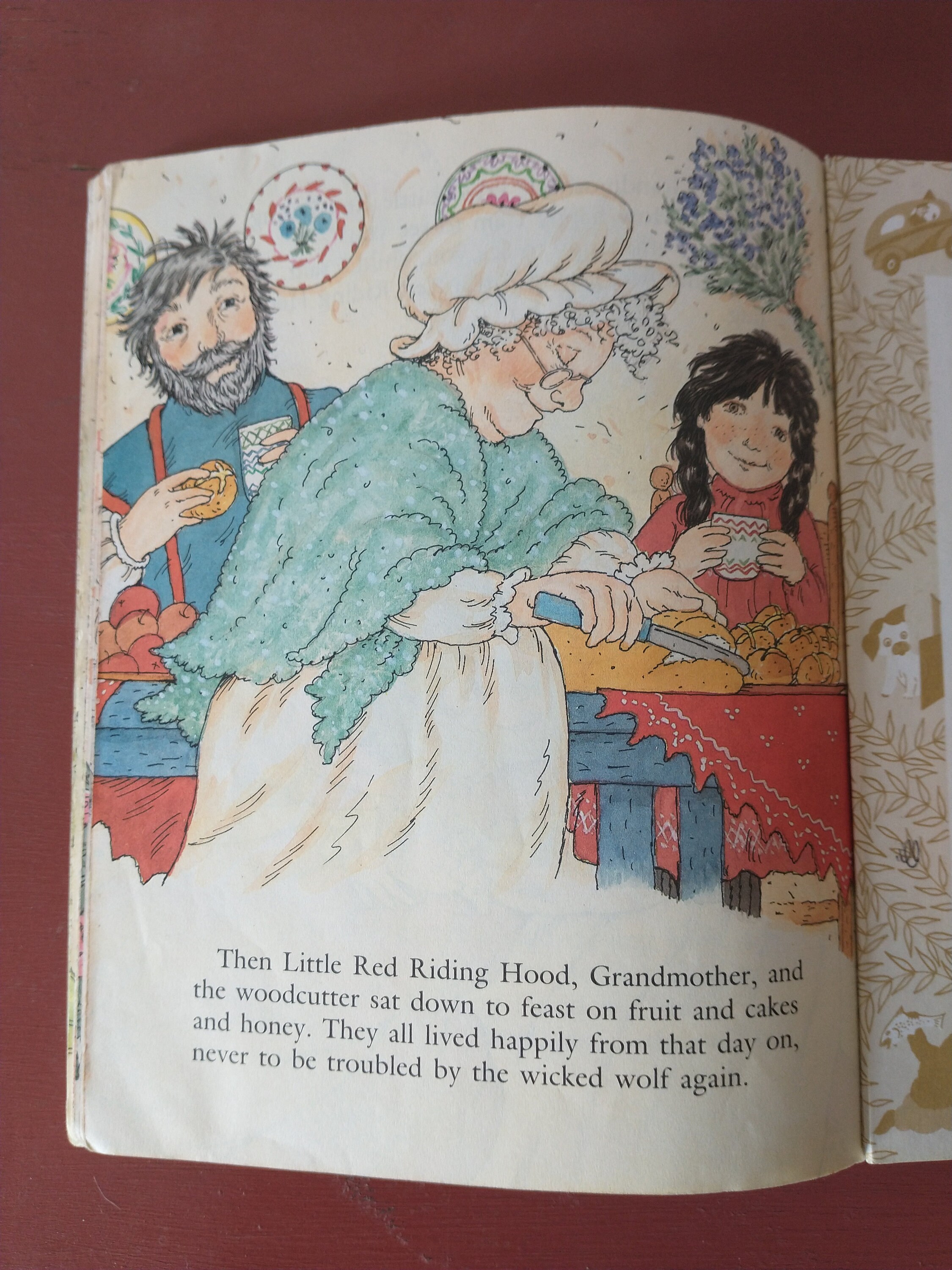 Little Red Riding Hood (1985 Little Golden Book) - Etsy