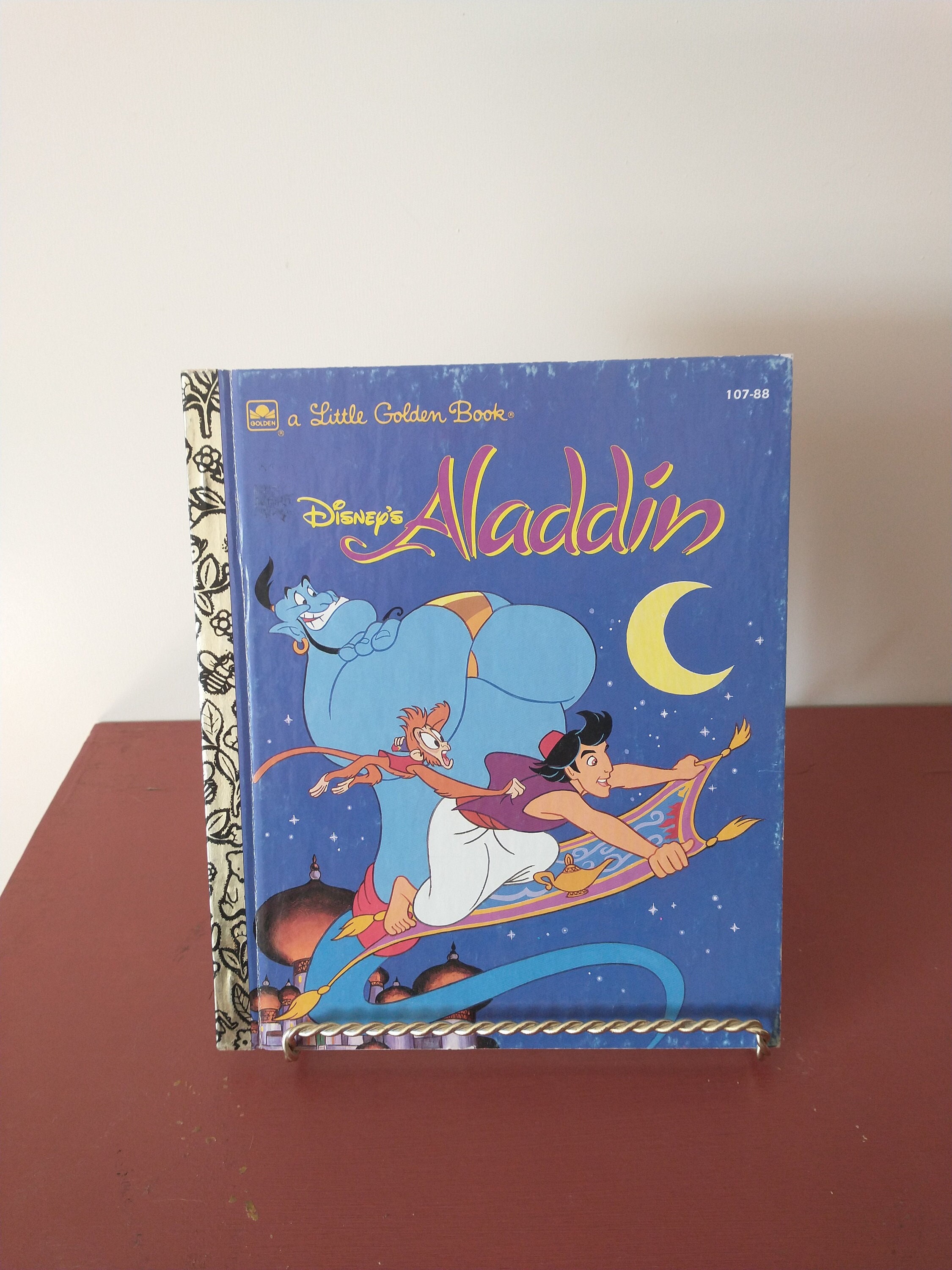 Disney's Aladdin 1992 Little Golden Book - Etsy