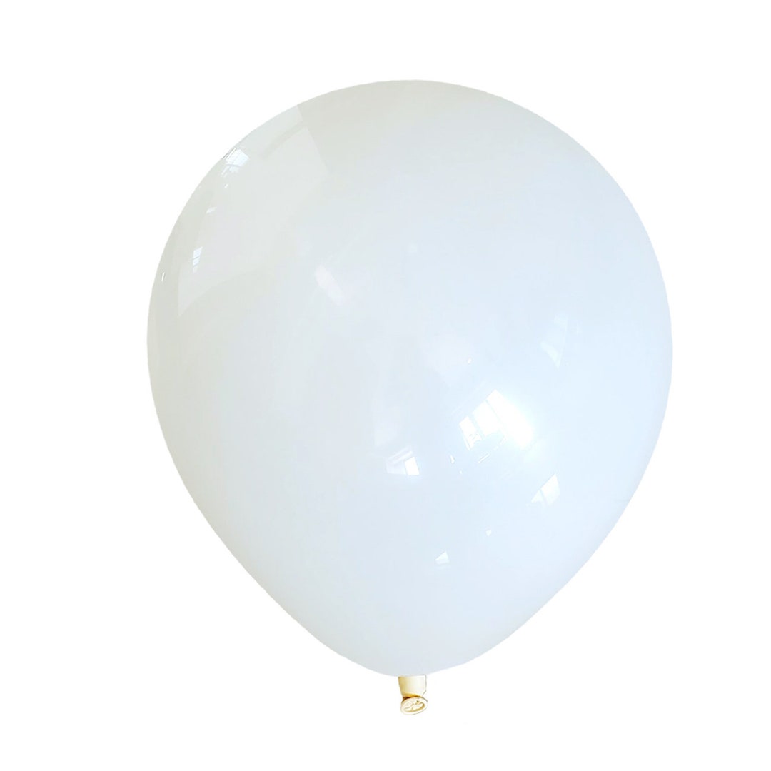 10 Inch Pastel Ivory Color Set of 100 Pcs Macaron Latex Balloons for ...