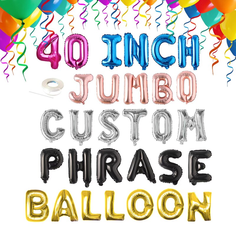 Custom Balloons - Etsy