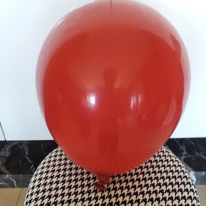 18" Inch Set of 10pcs Garnet Red Thicken Latex Large Big Balloons Baby ...