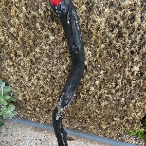 Fire Staff With Light up Crystal. Wizard Staff. Mage Staff. - Etsy