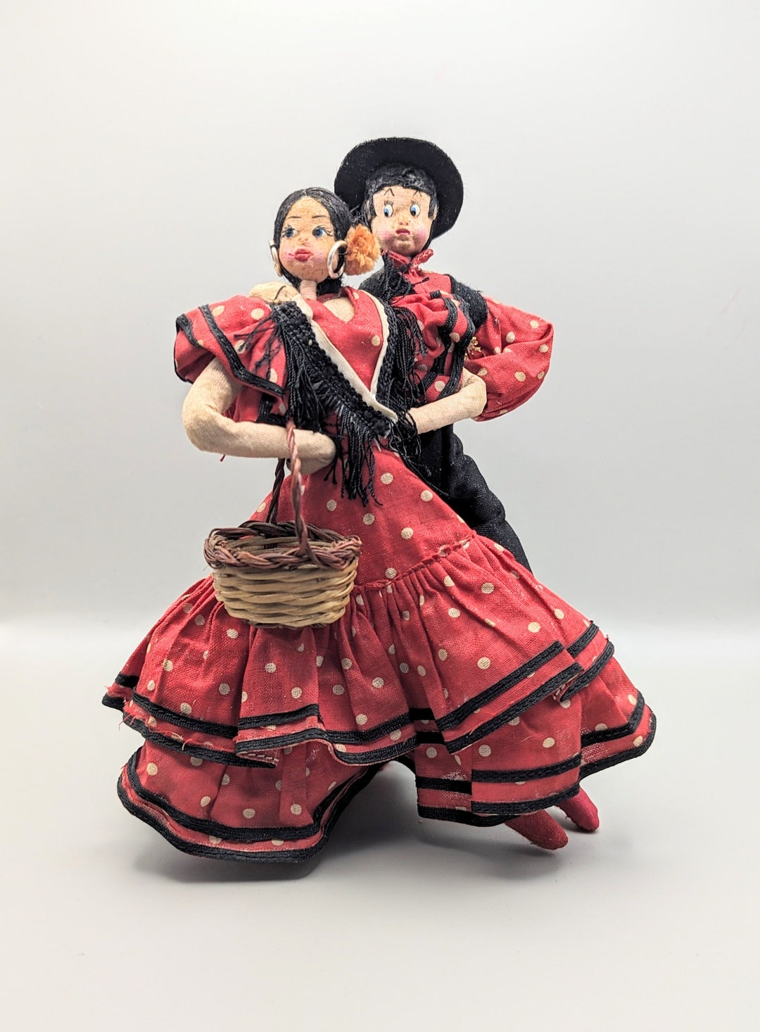 Vintage Spanish Flamenco Dancer Dolls - Etsy