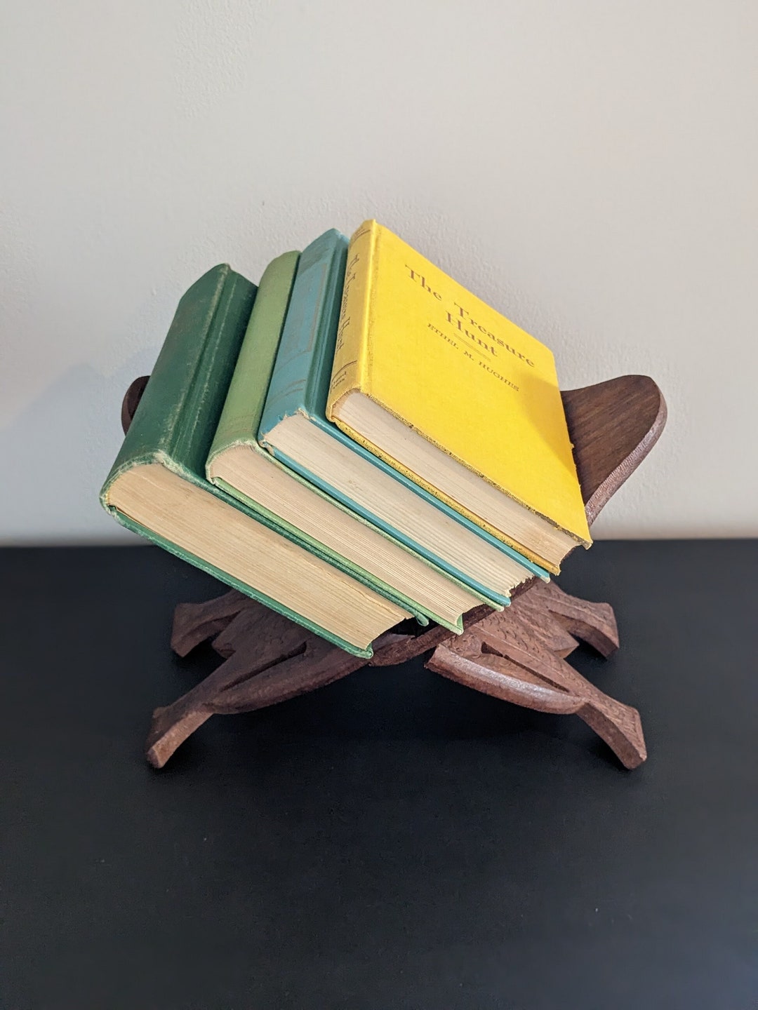 Vintage Wooden Owl Folding Book Holder/rack - Etsy
