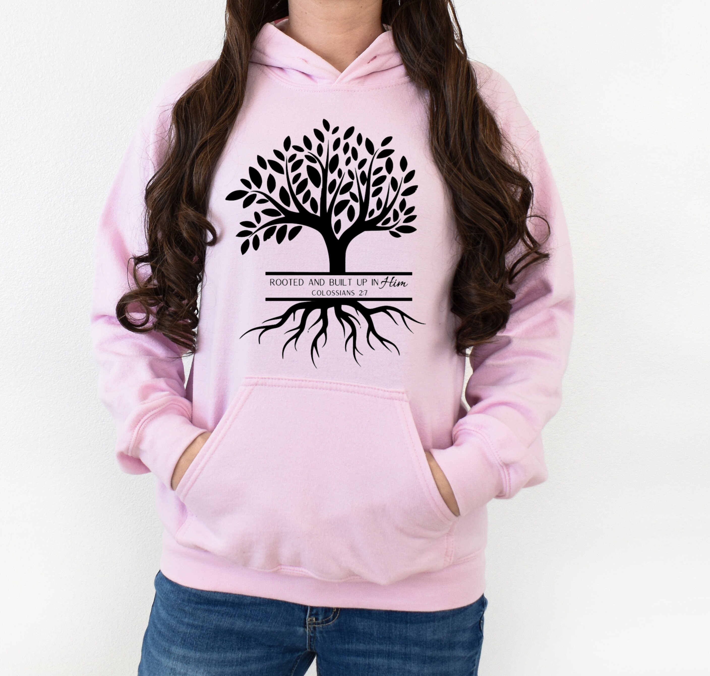 Rooted and Built up in Him SVG, Bible Verse SVG, Scripture Svg, Design ...