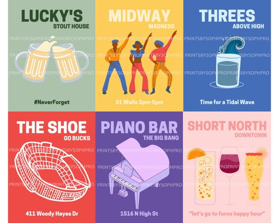 Ohio State Posters - Etsy