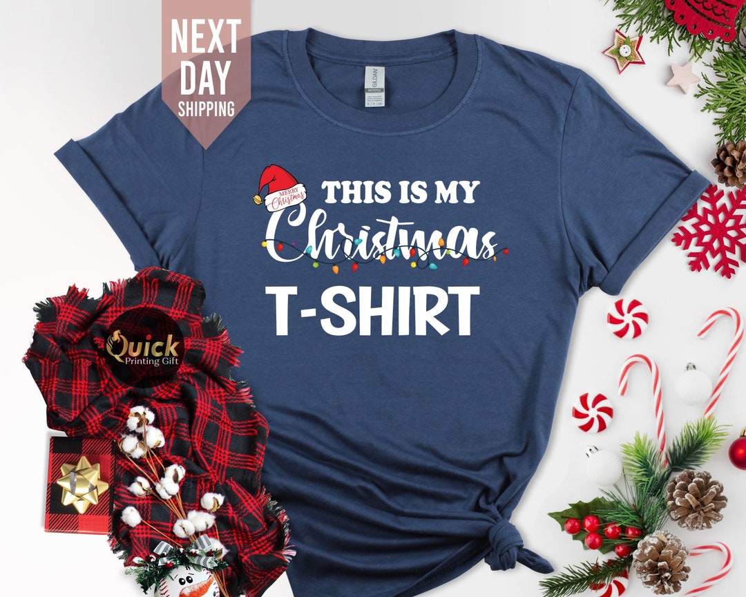 Funny Christmas T-shirt: Matching Family Holiday Outfit - Etsy