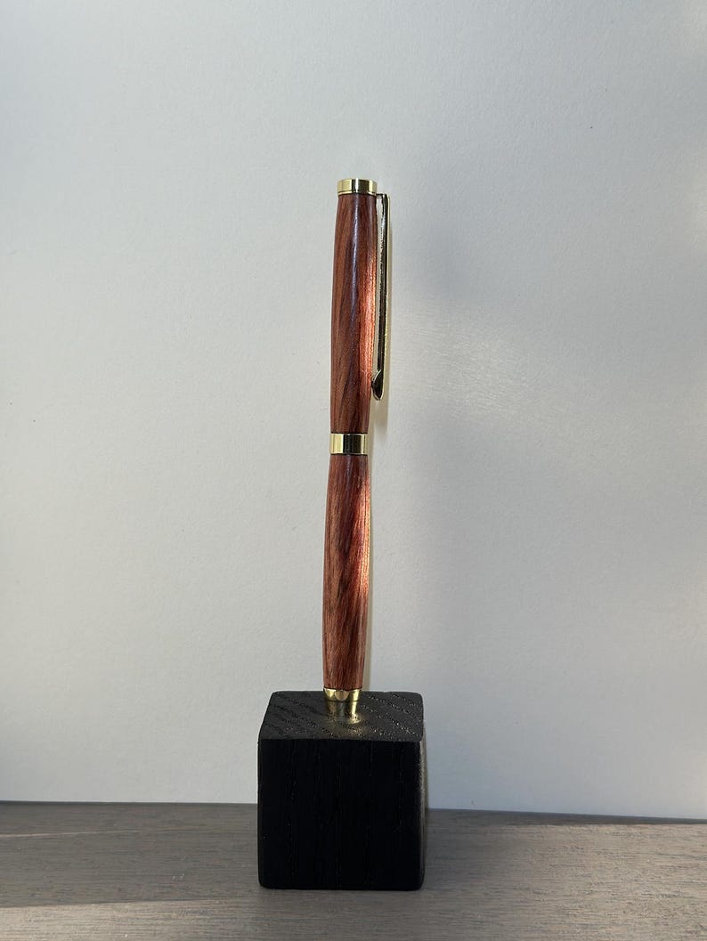 Bubinga Pen Personalized Exotic Handmade Wooden Pen Custom Wood Pen ...