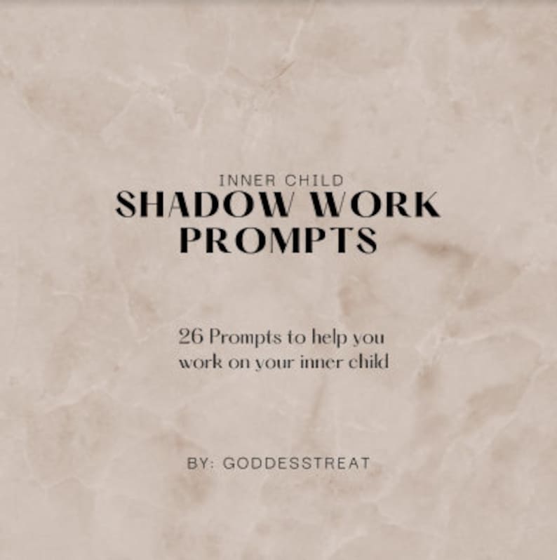 Inner Child - Shadow Work Journal Prompts - Etsy