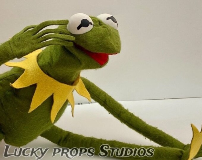 Kermit the Frog Puppet, Jim Henson, Muppets, Kermit Replica 22 - Etsy