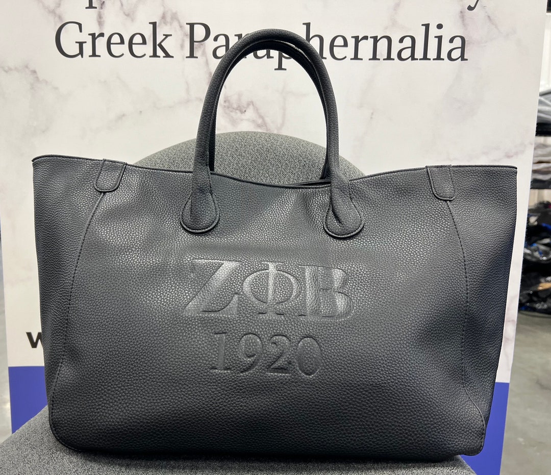 Zeta Black Tote - Etsy