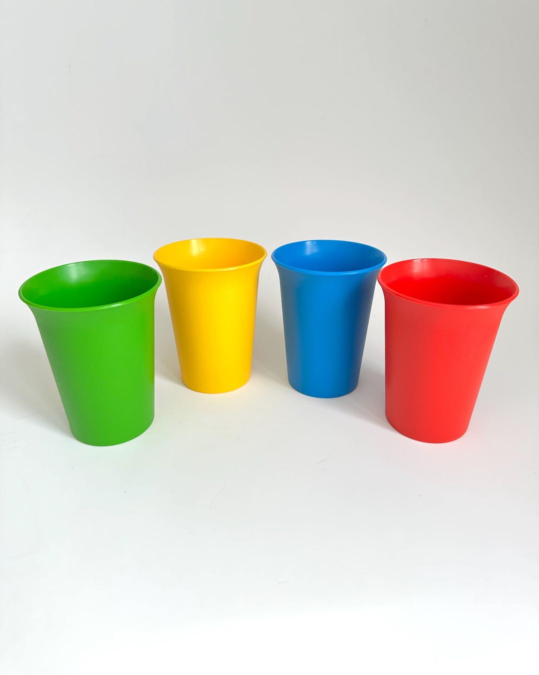 Vintage 1970's Tupperware Cups | Set of 4 | Tupperware Drinkware N#109 ...