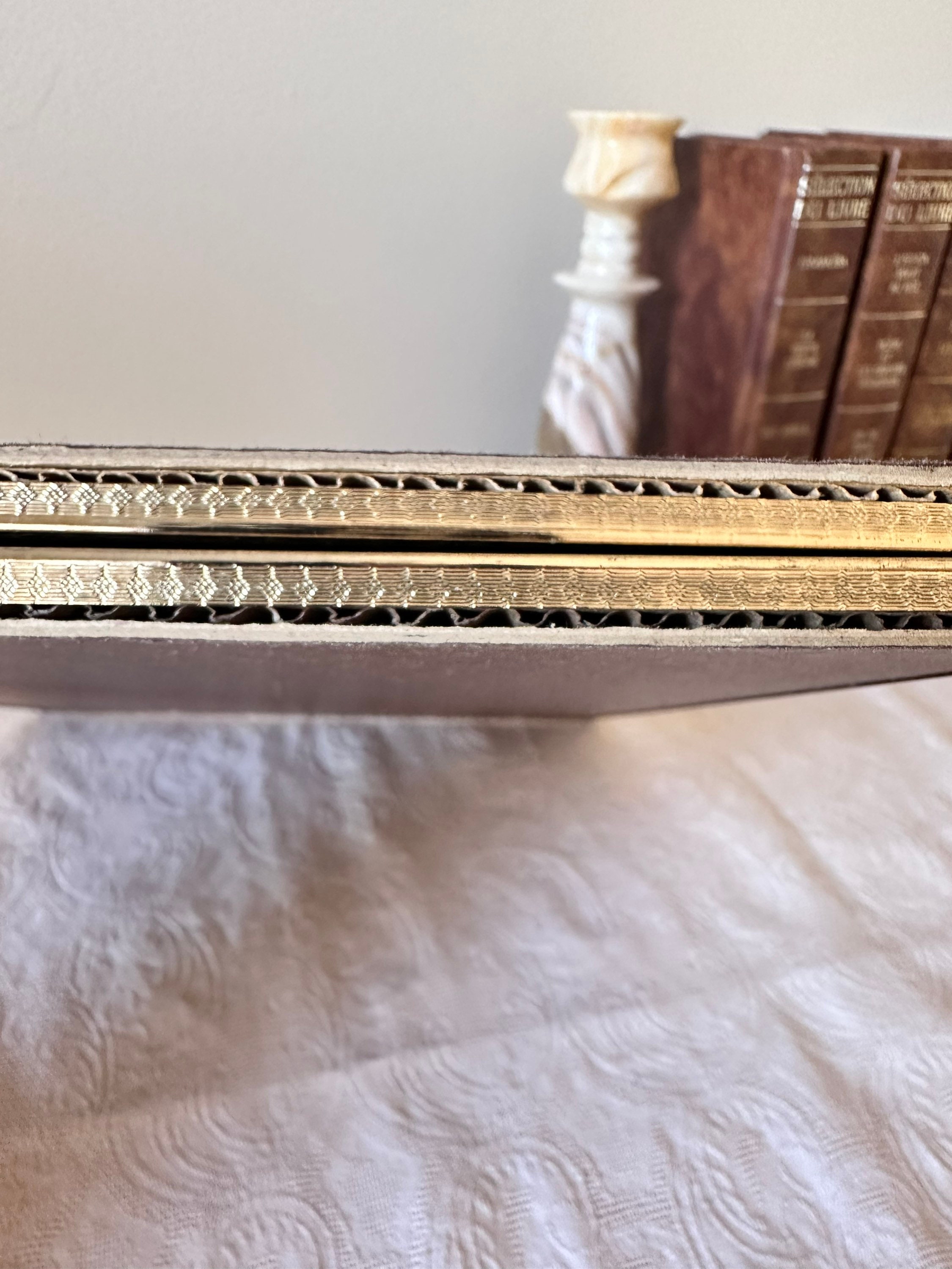 Vintage Brass Folding Double Photo Frame 8x10 Double Frame Picture ...