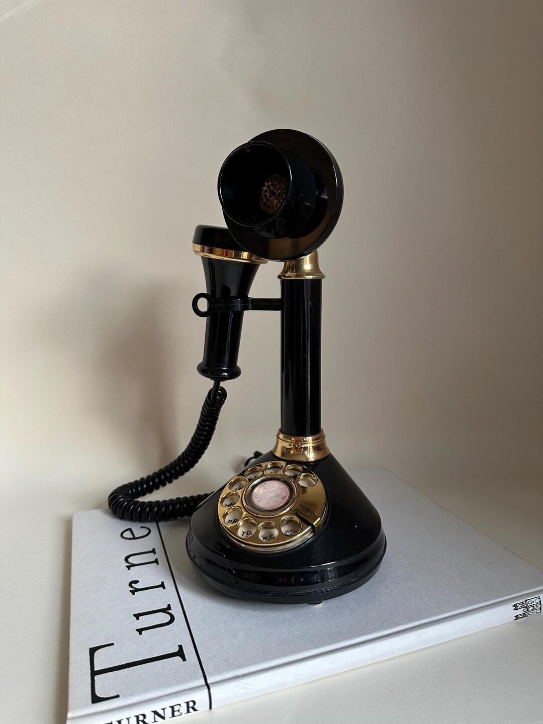 Vintage Hollywood Regency French Style Rotary 1970’s Telephone Made in ...