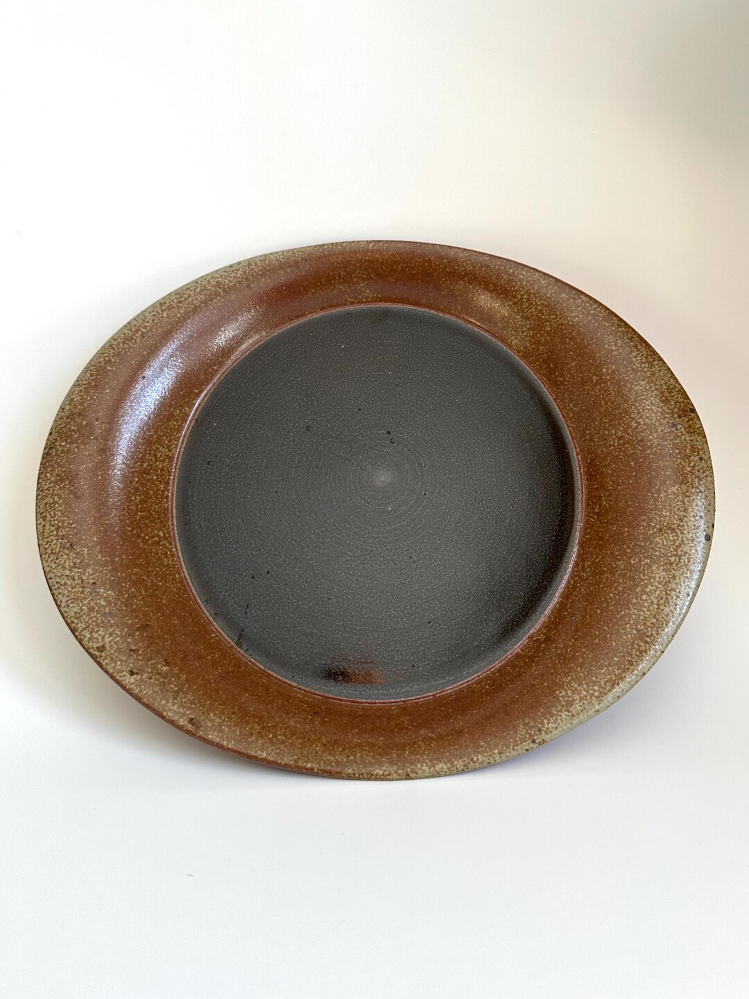 Vintage Hors Serie Ceramics Stoneware Serving Plate | SIAL Ceramic ...