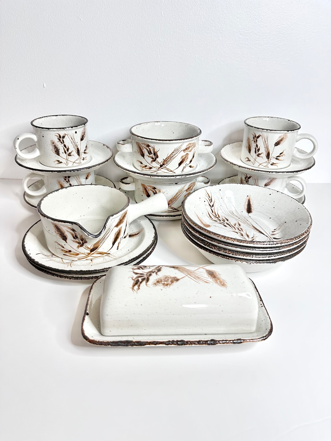 1970’s Stonehenge Midwinter Wild Oats Ironstone Dinnerware | Made in ...