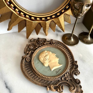 Vintage Italian Composer Gioacchino Rossini Portrait Medallion 1792 ...