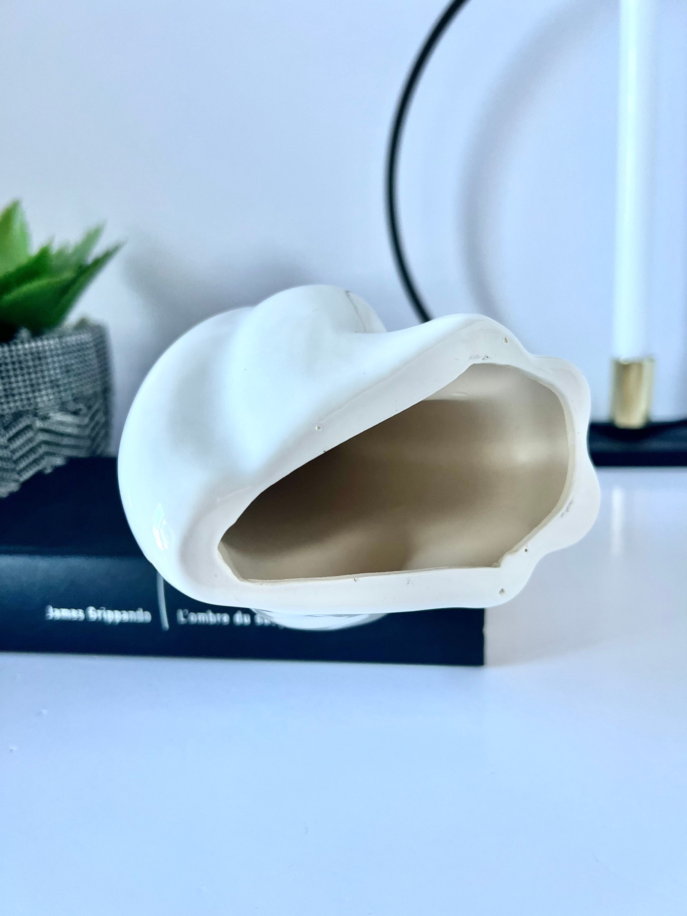 Vintage White Cat Figurine MCM Home Decor Porcelain Figure - Etsy