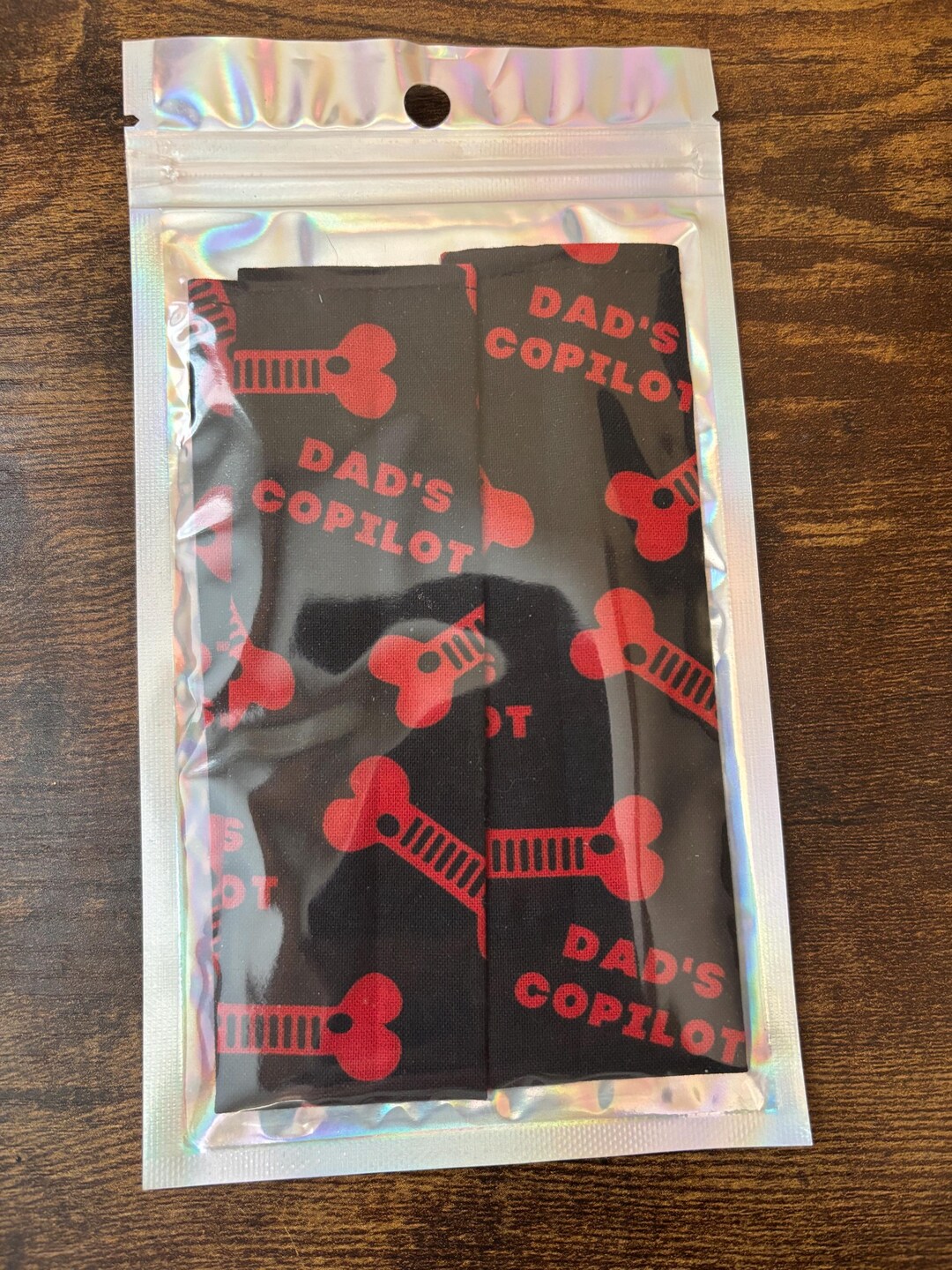 Red “dad’s Copilot” 4x4 Vehicle Grille Bone Crunchies | Croc Band ...