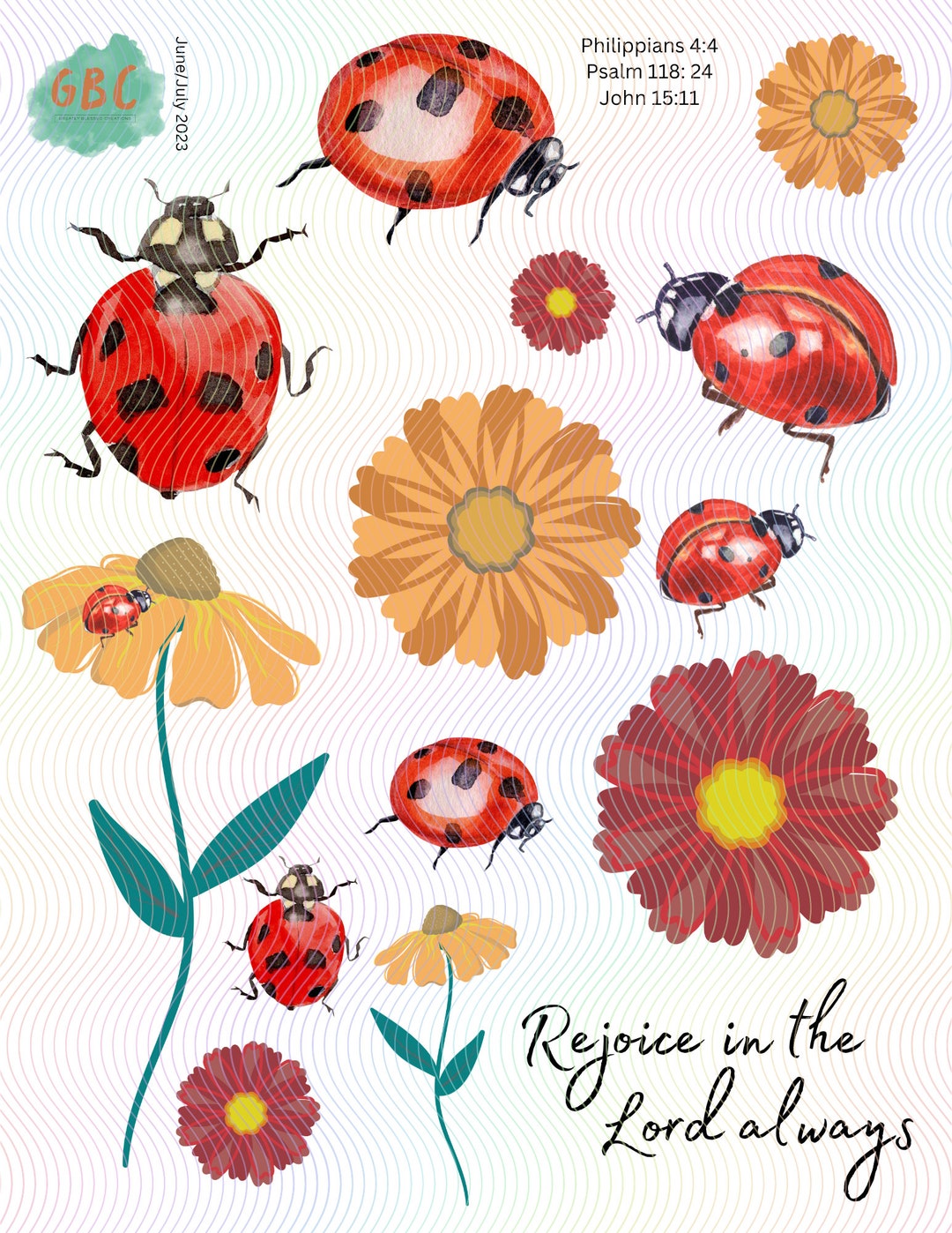 Lady Bug Journaling Printable - Digital File - Etsy
