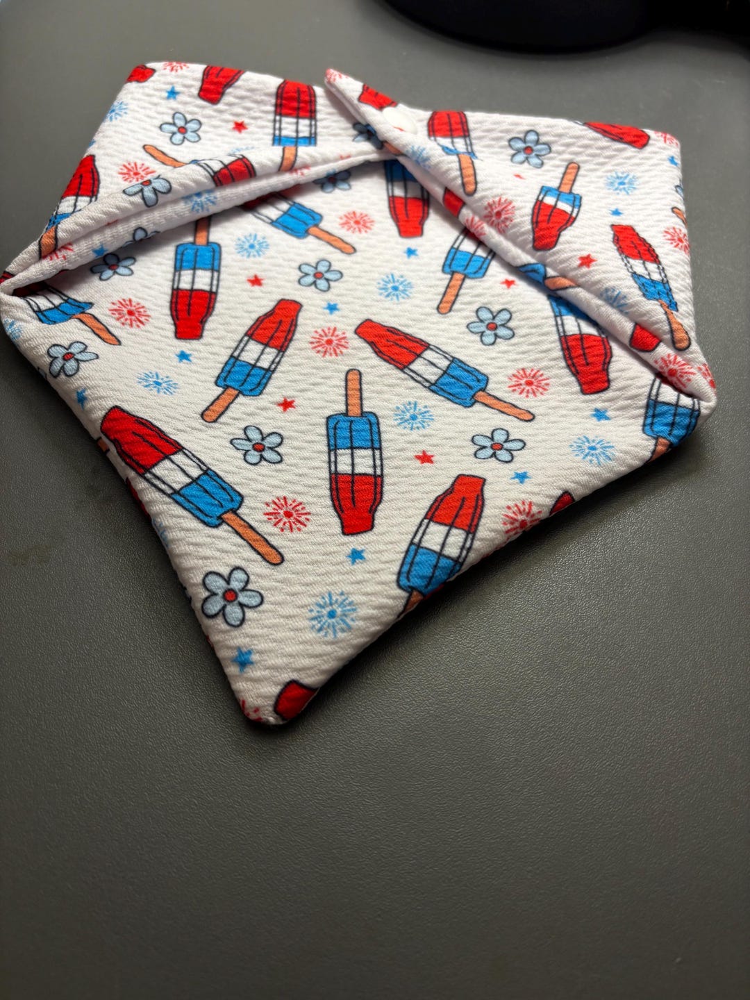 Bomb Pops Snap on Dog Bandana - Etsy