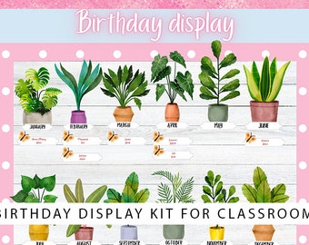 Bulletin Board Kit Plants - Etsy